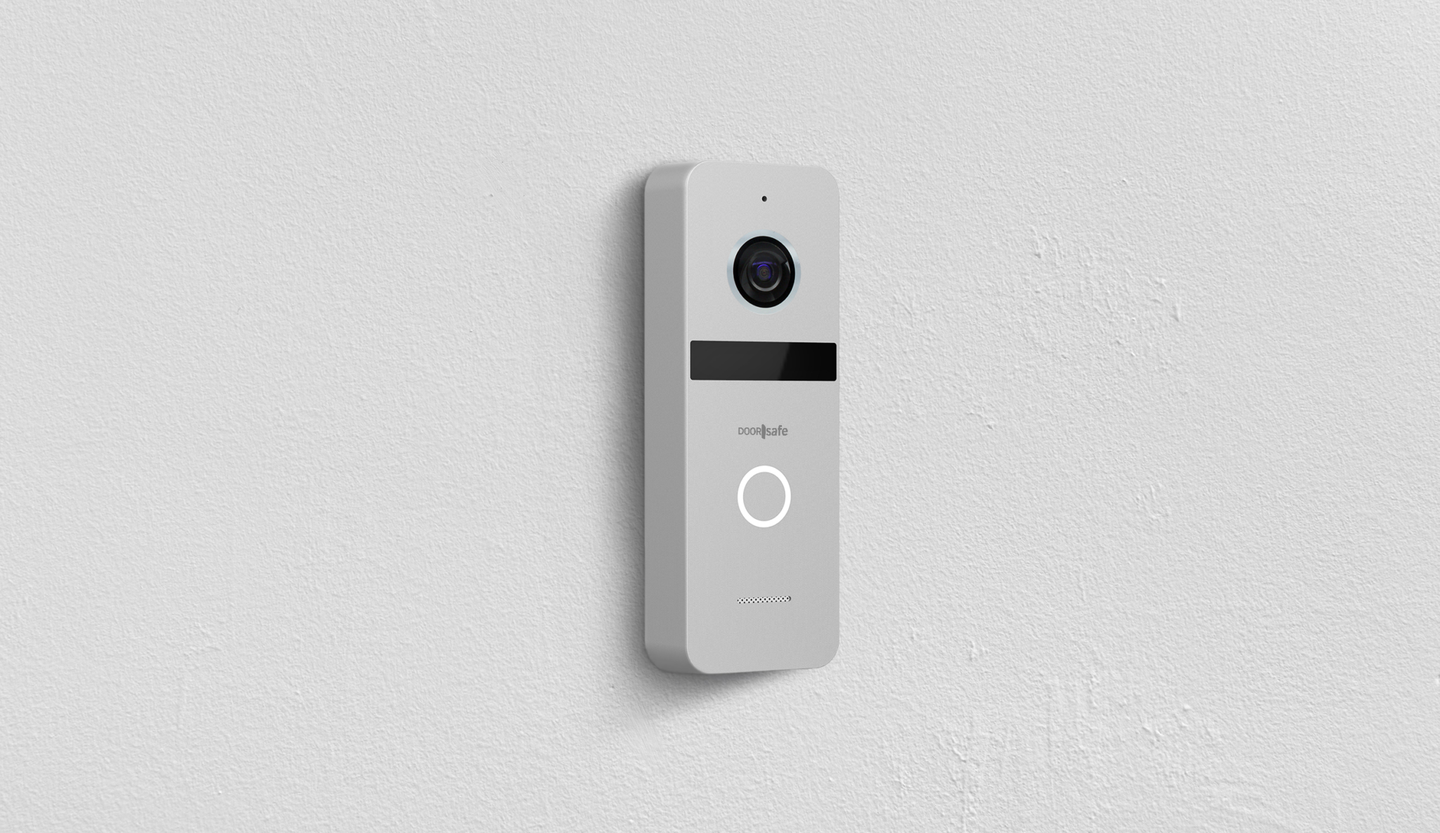 HD internet camera deurbel + touch scherm & WiFi gong - Doorsafe 7569